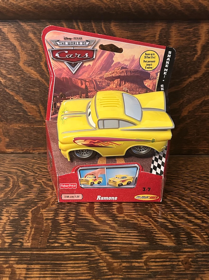 Fisher Price Disney Pixar Cars Shake and Go Ramone Toy Car 2007 Mattel ...