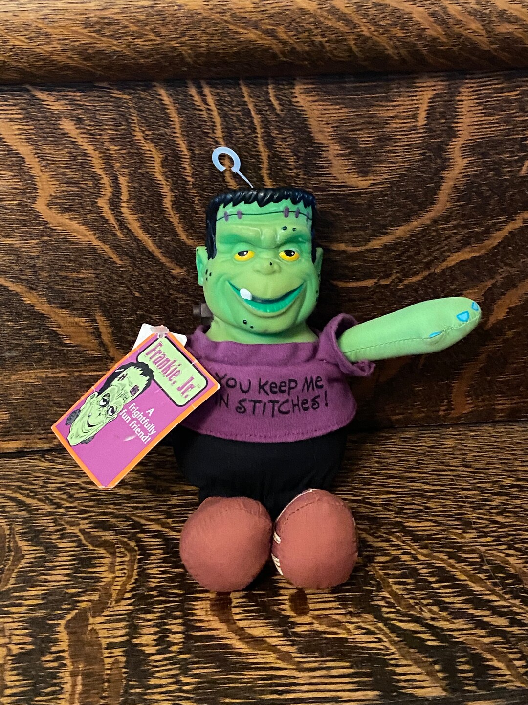 Frankenstein Carlton Cards Frankie Jr. Plush Halloween Decor - Etsy