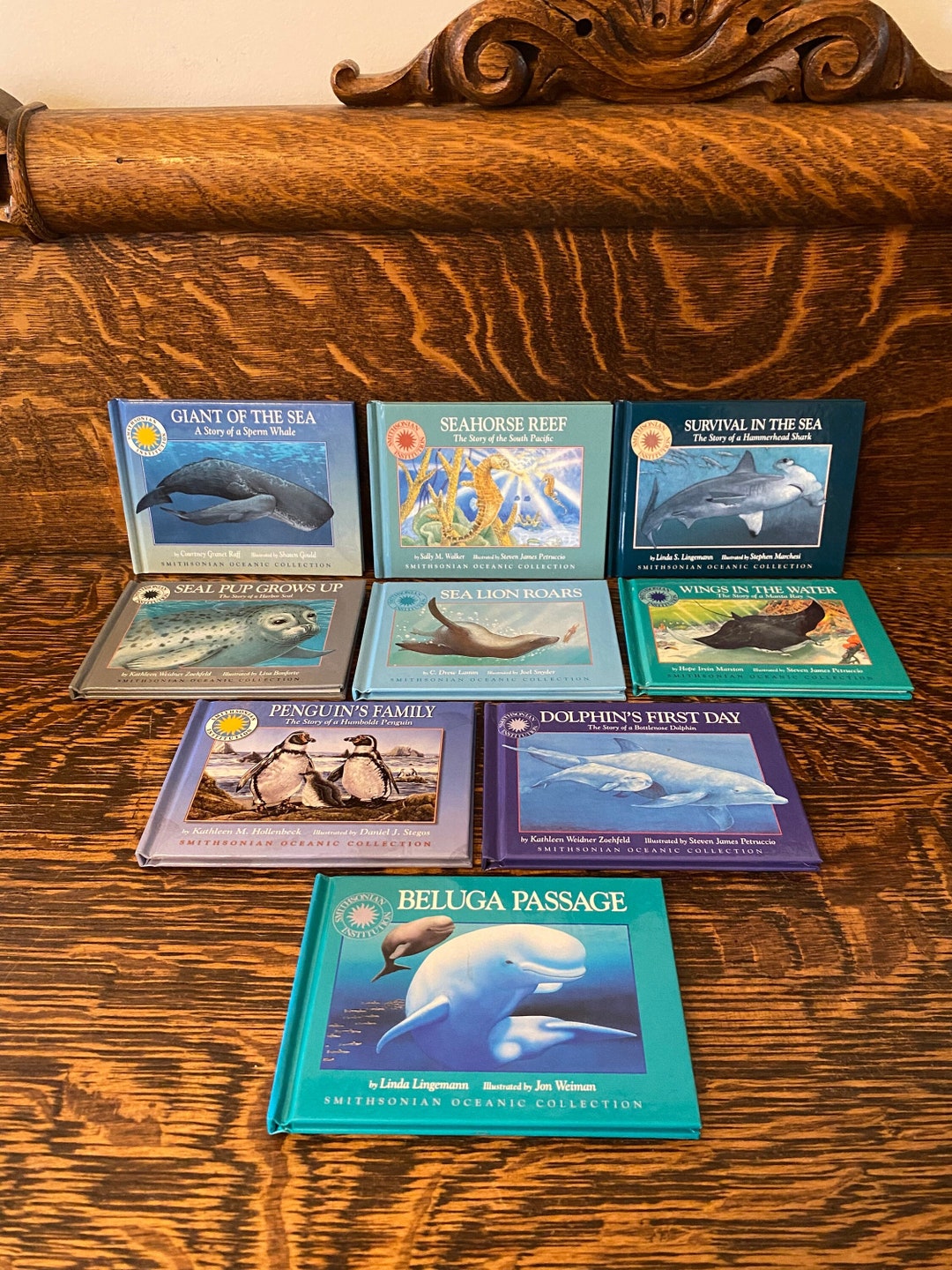 Vintage Smithsonian Oceanic Collection Children’s Books Educational ...
