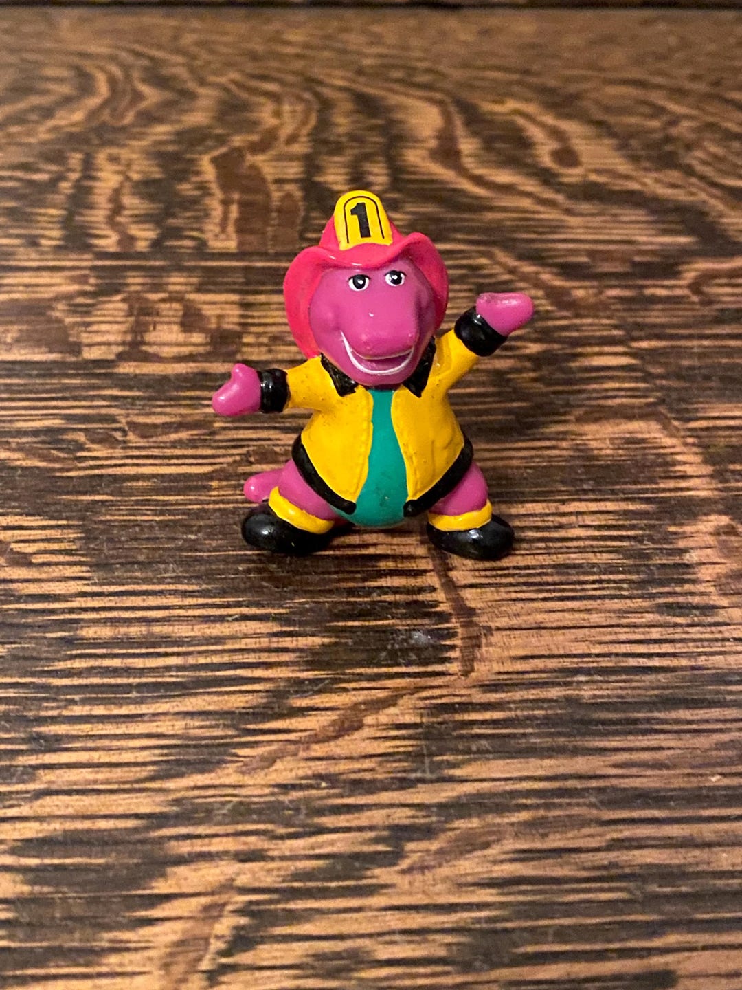 Vintage Barney PVC Cake Topper Toy Display Figure 1993 Lyons Group ...