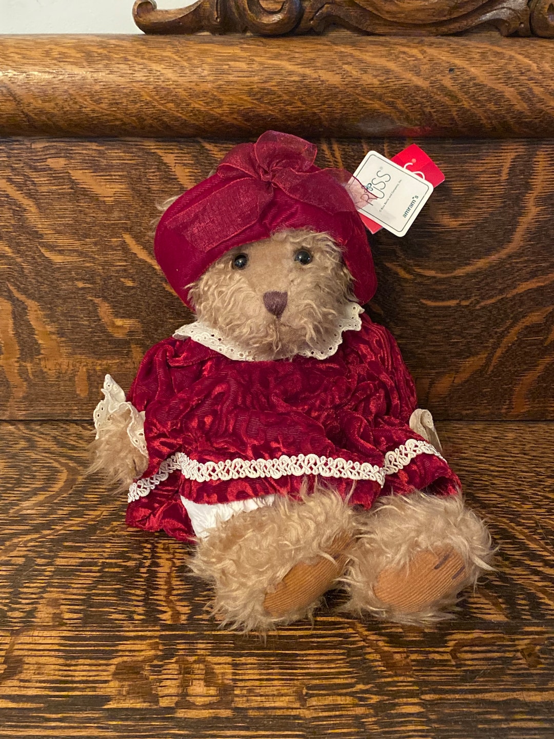 Vintage Russ Berrie Alexandra Bear Russ Teddy Bear - Etsy