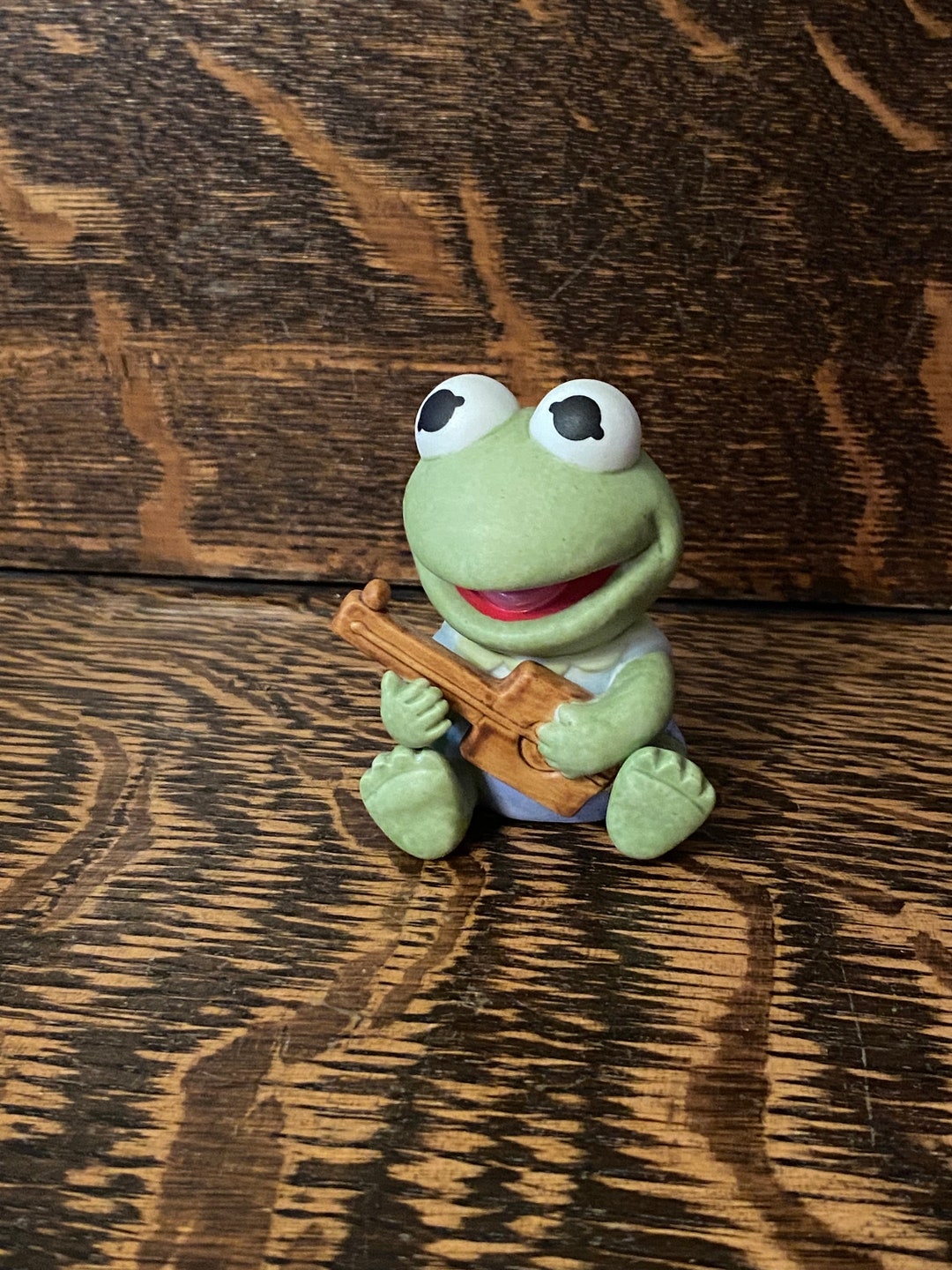 Vintage Ceramic Muppets Baby Kermit Enesco Figurine Rare 1983 First ...