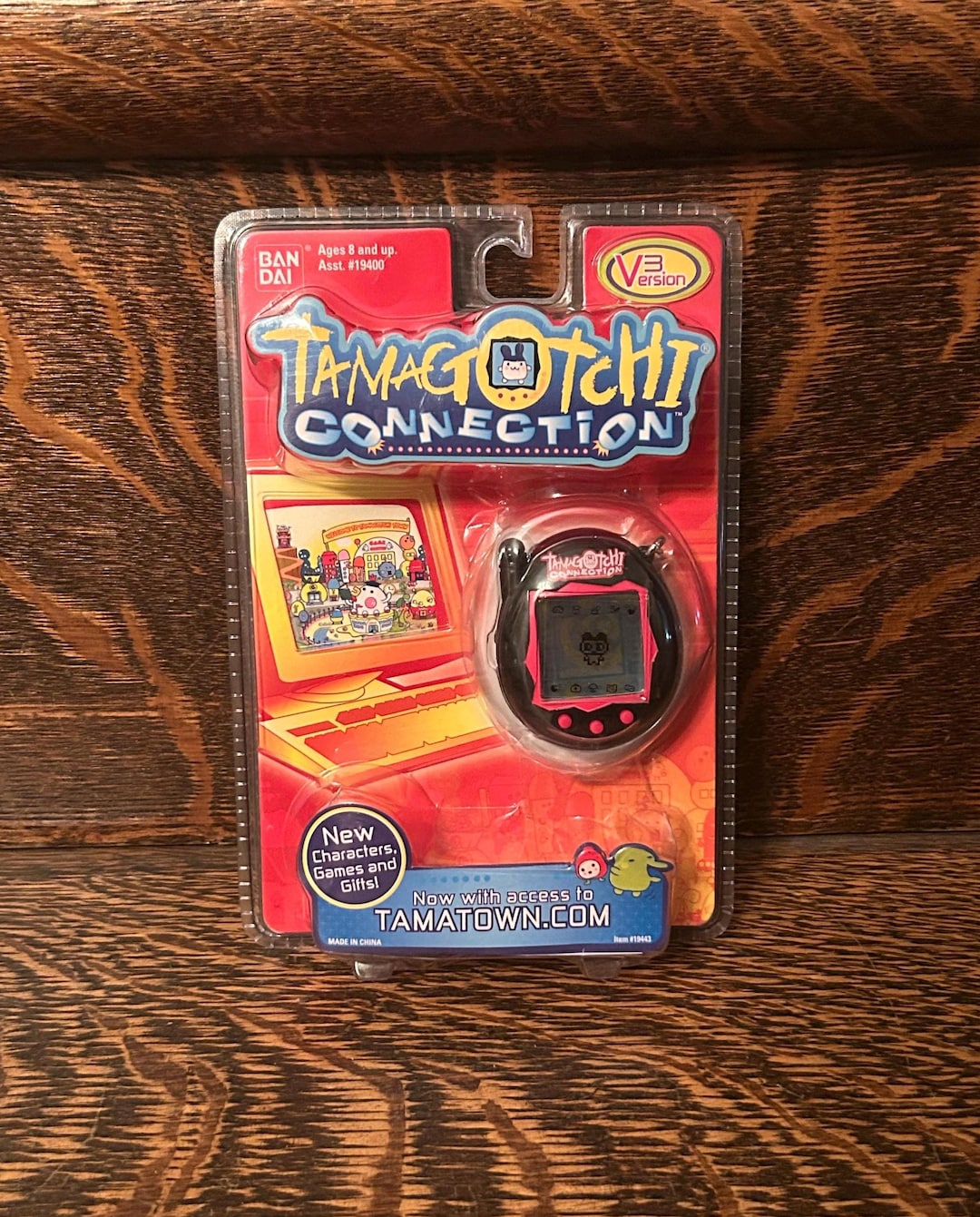 Rare Sealed Tamagotchi Connection V3 Translucent Black & Red Shell ...