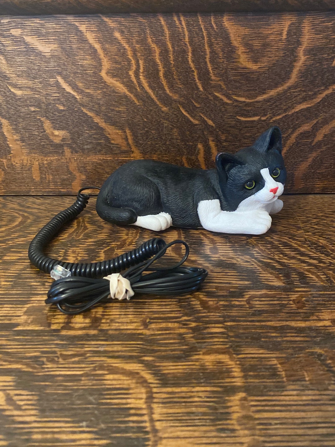 Vintage Cat Telephone 90s Phone Nostalgic Corded Phone Kawaii - Etsy