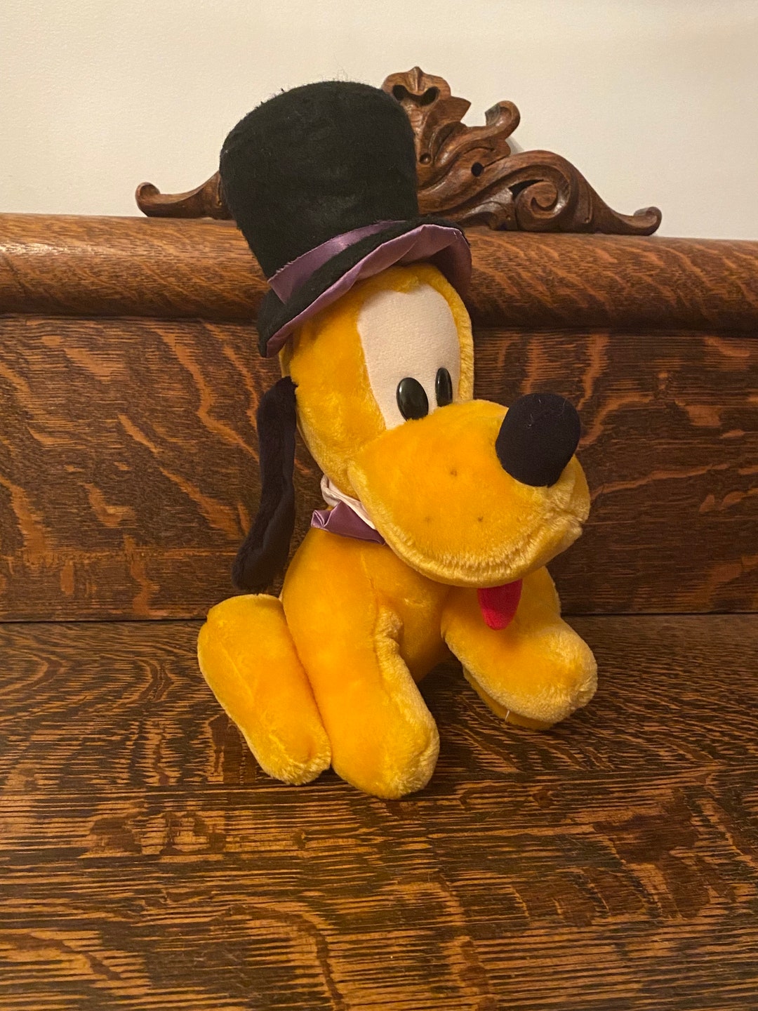 Vintage 1987 Disneyland Pluto the Dog Plush Magician Pluto - Etsy