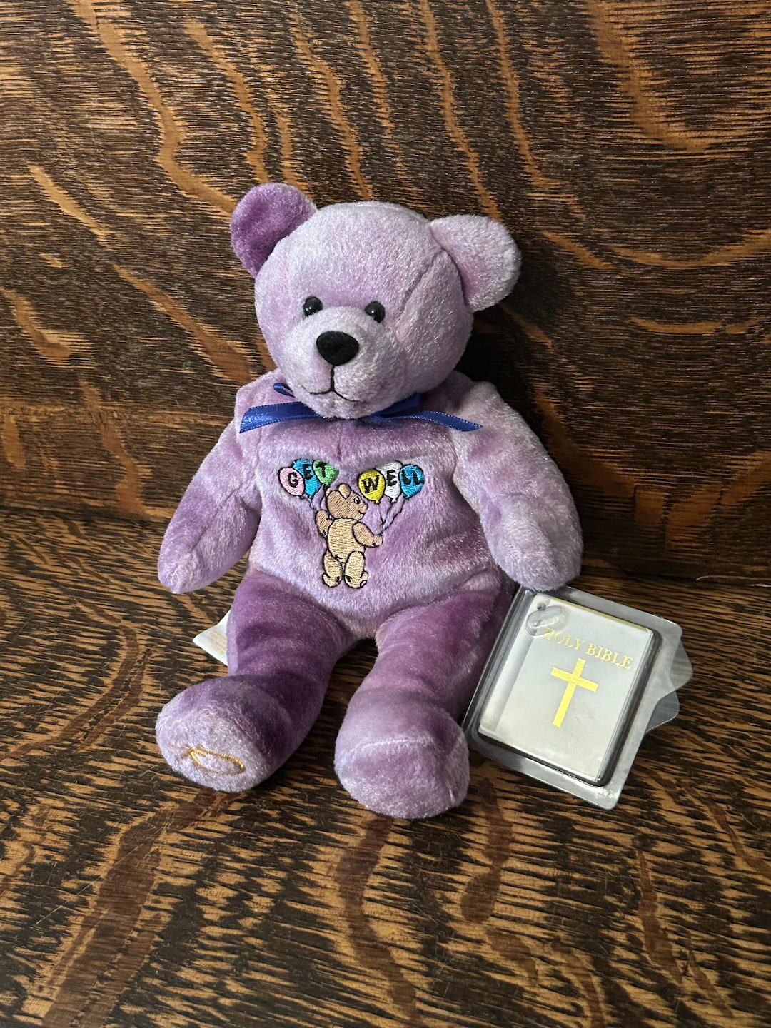 2000 Holy Bears Get Well Soon Bear - Holy Bible - Religious Plush Toys ...