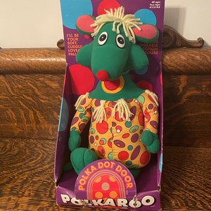 1994 Irwin Polkaroo Plush NIB Polka Dot Door Rare Toy - Etsy
