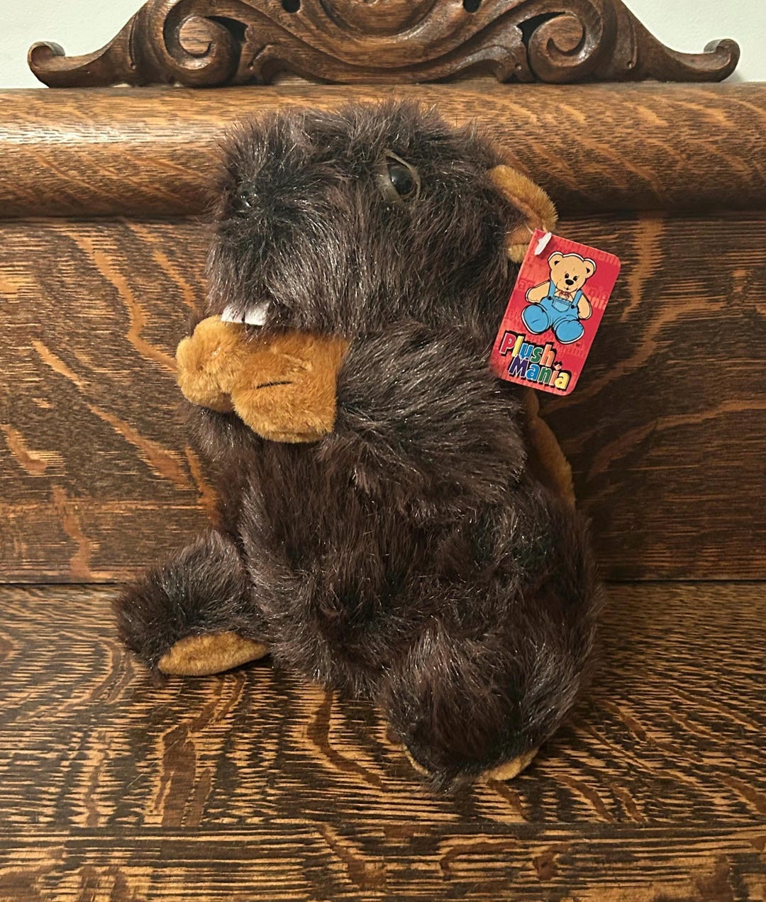 Vintage Plush Mania Beaver HTF Carnival Prize/claw Machine Win - Etsy