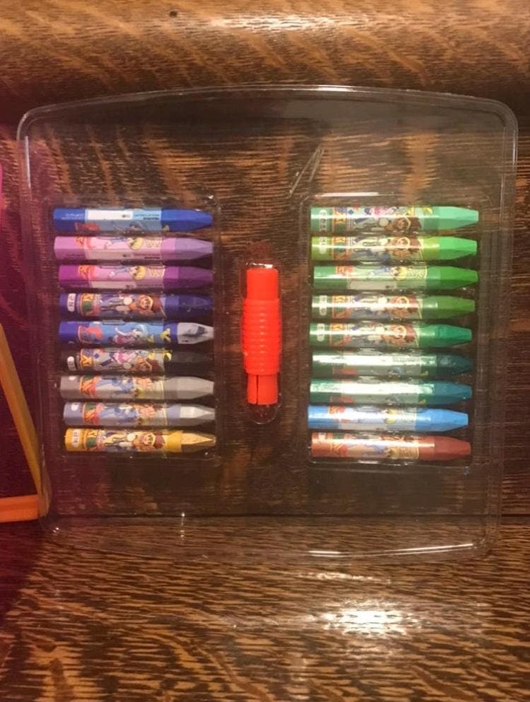 Very Rare Origami Warriors Anime Crayons - Japanese Art Kit - 35pc ...