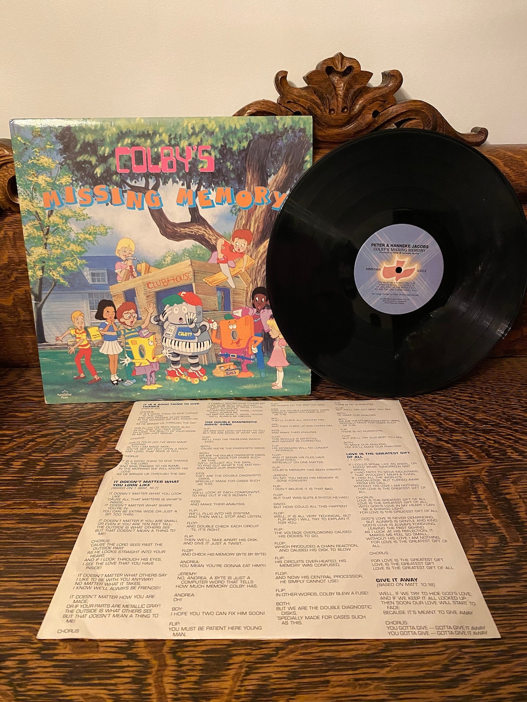 Colby’s Missing Memory Vinyl Record Maranatha! Music 1985 Kids Praise ...