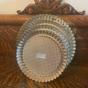 Vintage Kaiser Pie Pan Flan Pan Set West Germany Fluted Metal Baking ...