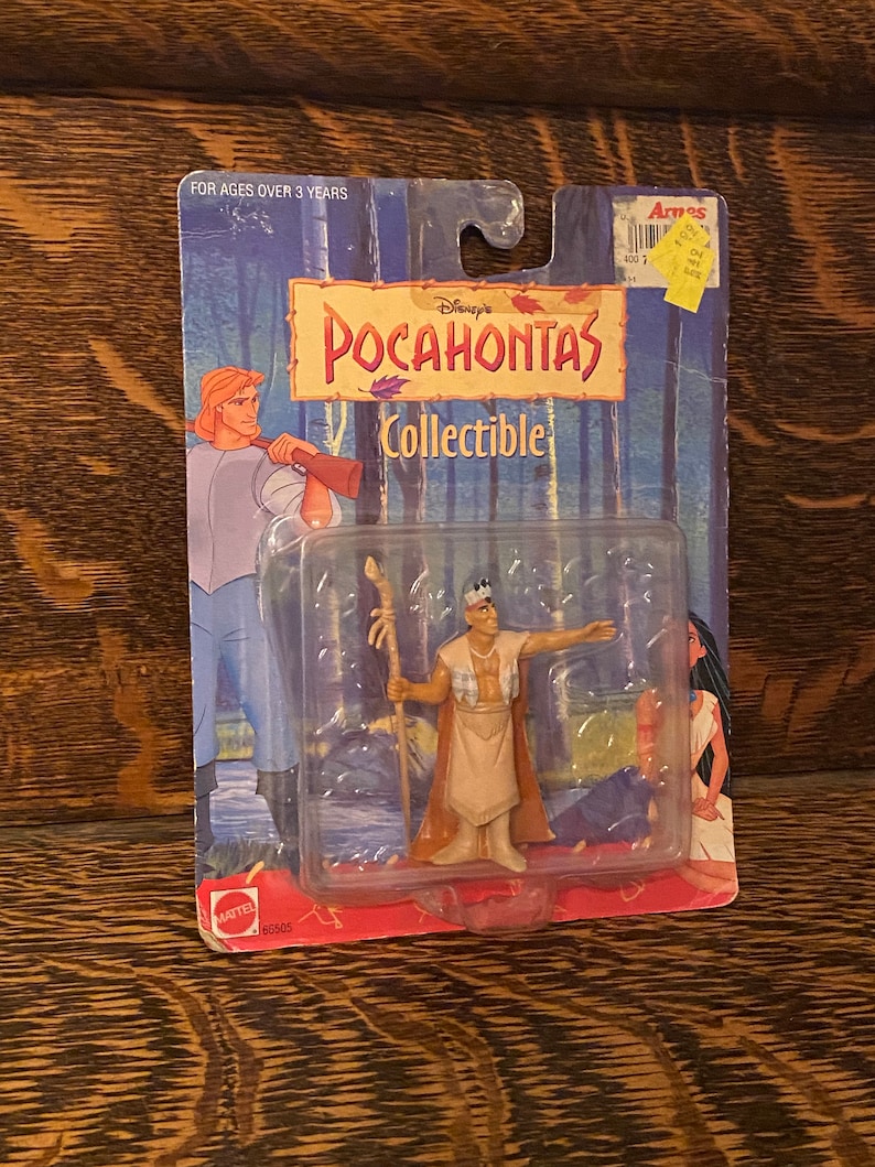 90’s Mattel Pocahontas Figure Character Chief NOS - Etsy