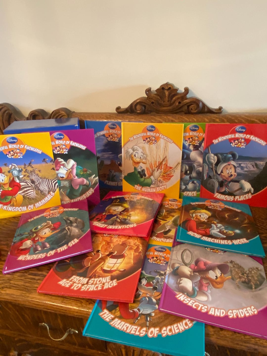 Collection of Disney’s Wonderful World of Knowledge Books Educational ...