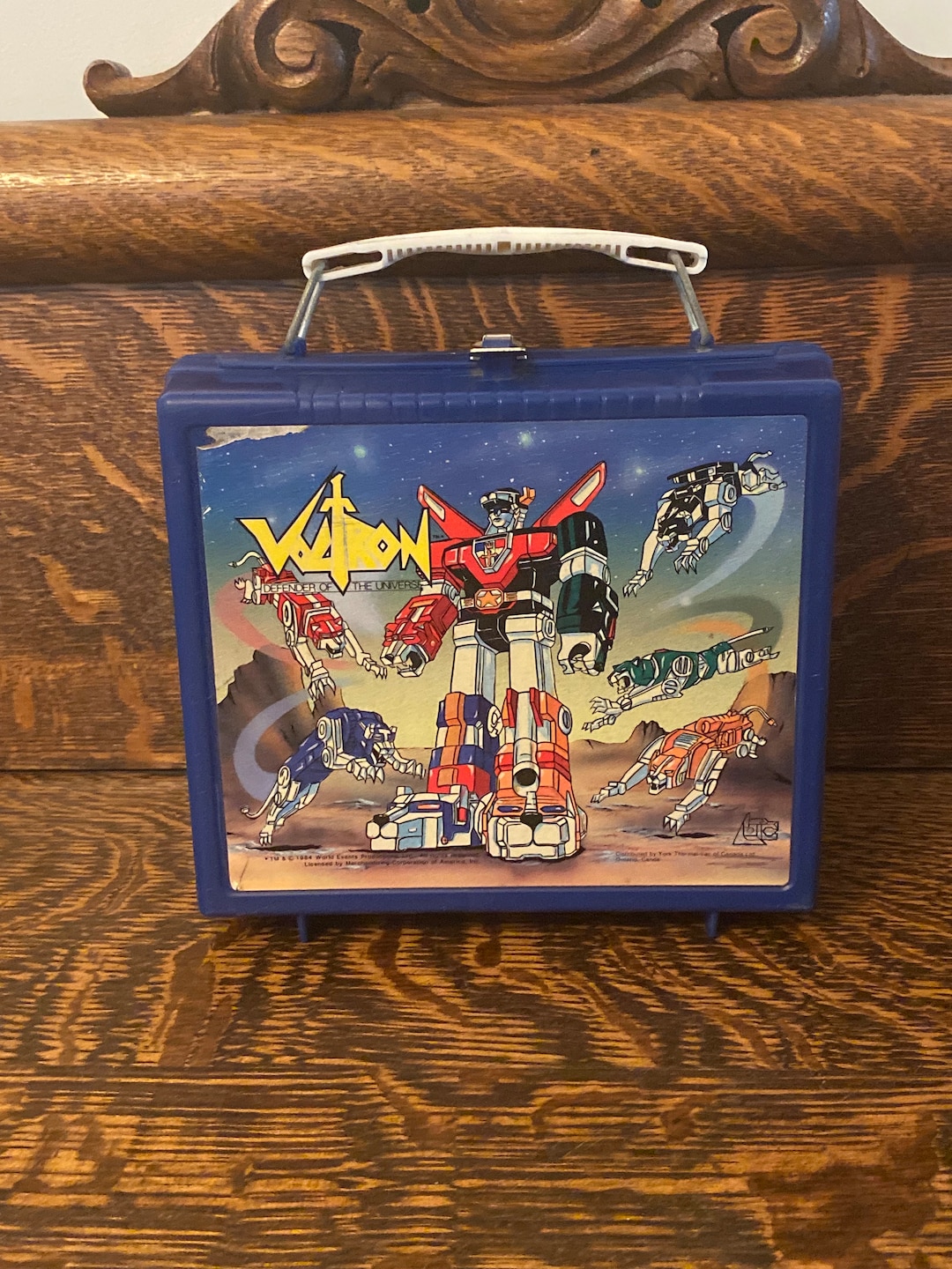Vintage 1980’s Voltron Lunch Box Gobots Transformers Canadian Lunchbox ...