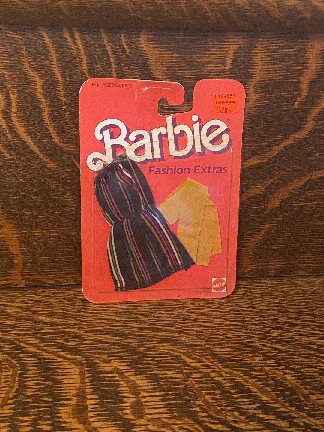 Vintage Barbie Fashions #4907 Fashion Extras Superstar Era 1984 Mattel ...