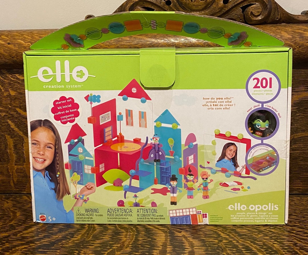Mattel ELLO Creation System Rare 2003 Sealed New Old Stock lego for ...