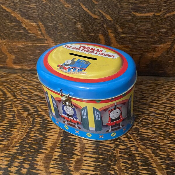 Thomas the Train Piggy Bank - Etsy Canada