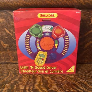 1999 Shelcore Light ‘N Sound Driver Toy Baby & Toddler Driving Toy for ...