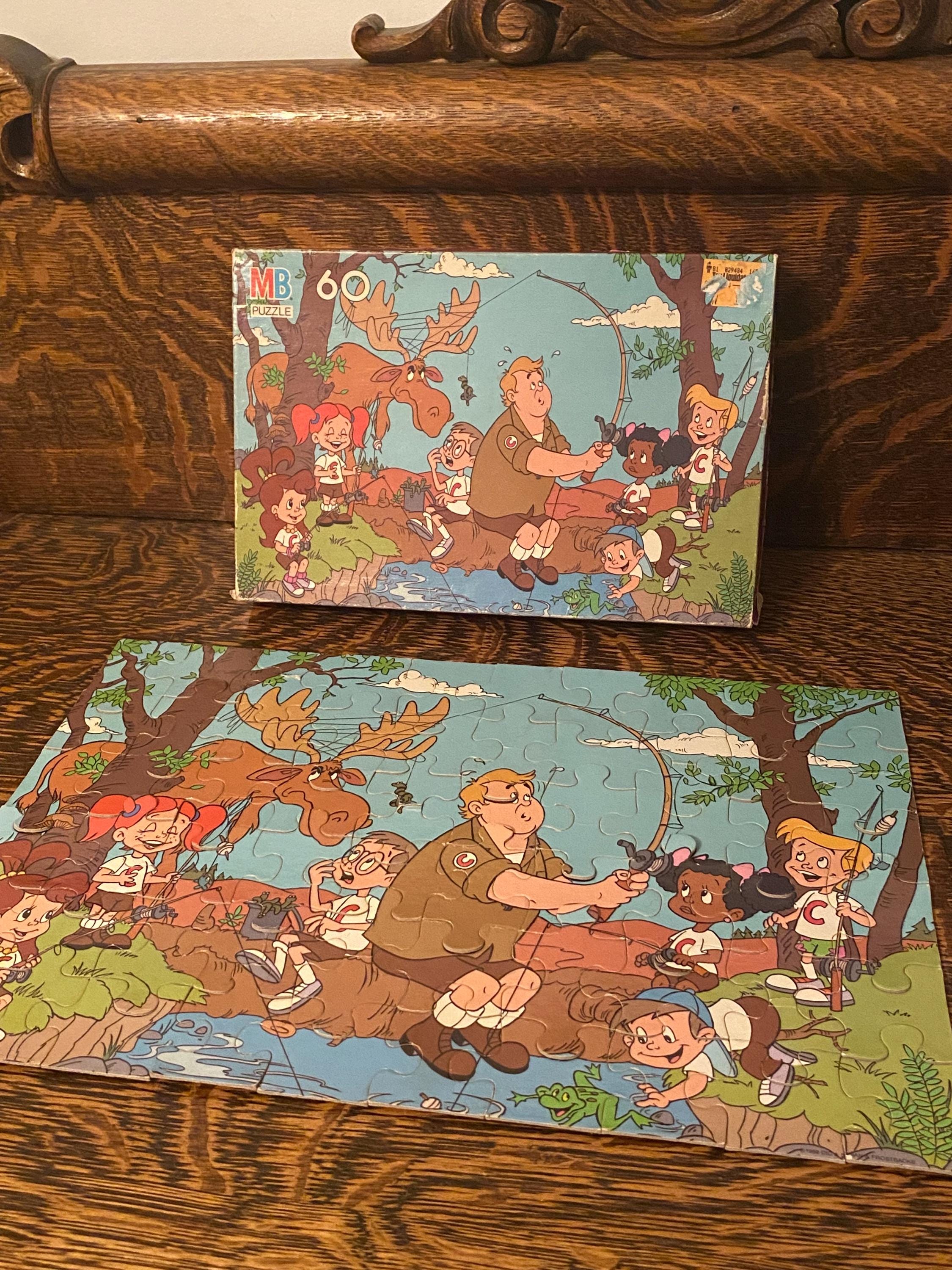 Rare Camp Candy Puzzle - 1989 Camp Candy TV Show - Saban DIC - Milton ...