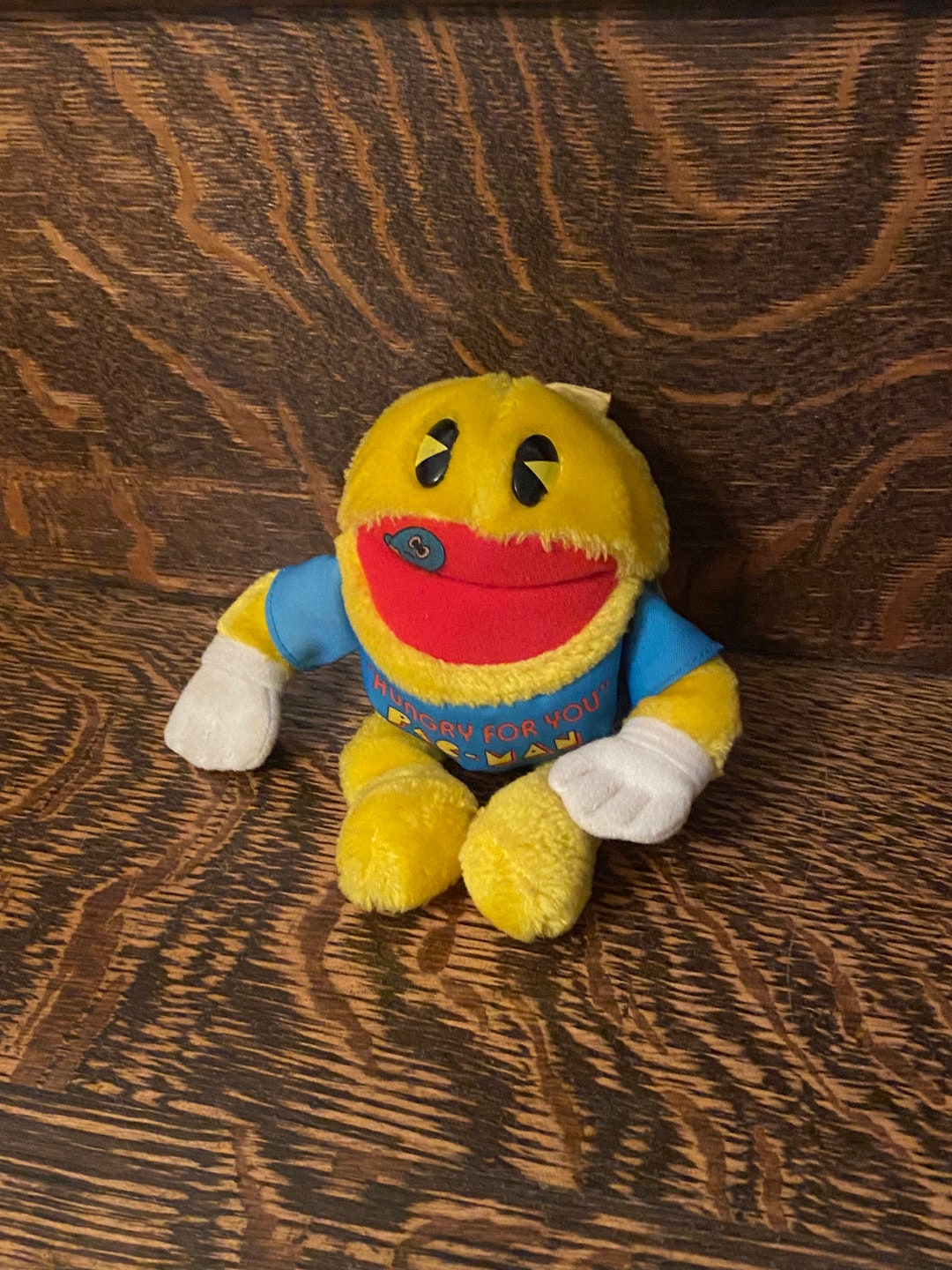 Vintage Pac-man Knickerbocker Toys Plush Gaming Stuffie Mr.pac-man - Etsy