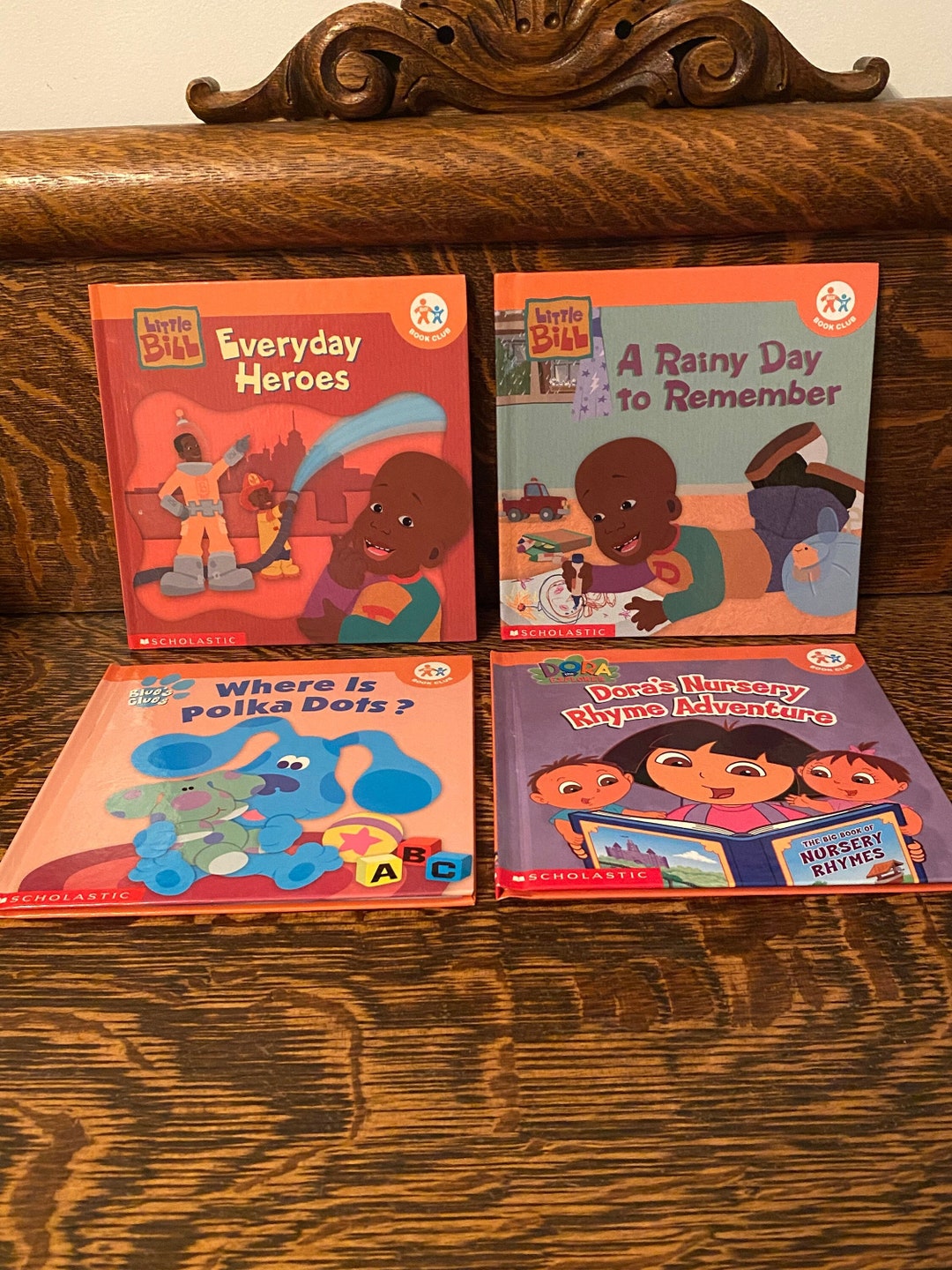 Nick JR Books Little Bill Dora Blues Clues Set of 4 Books - Etsy