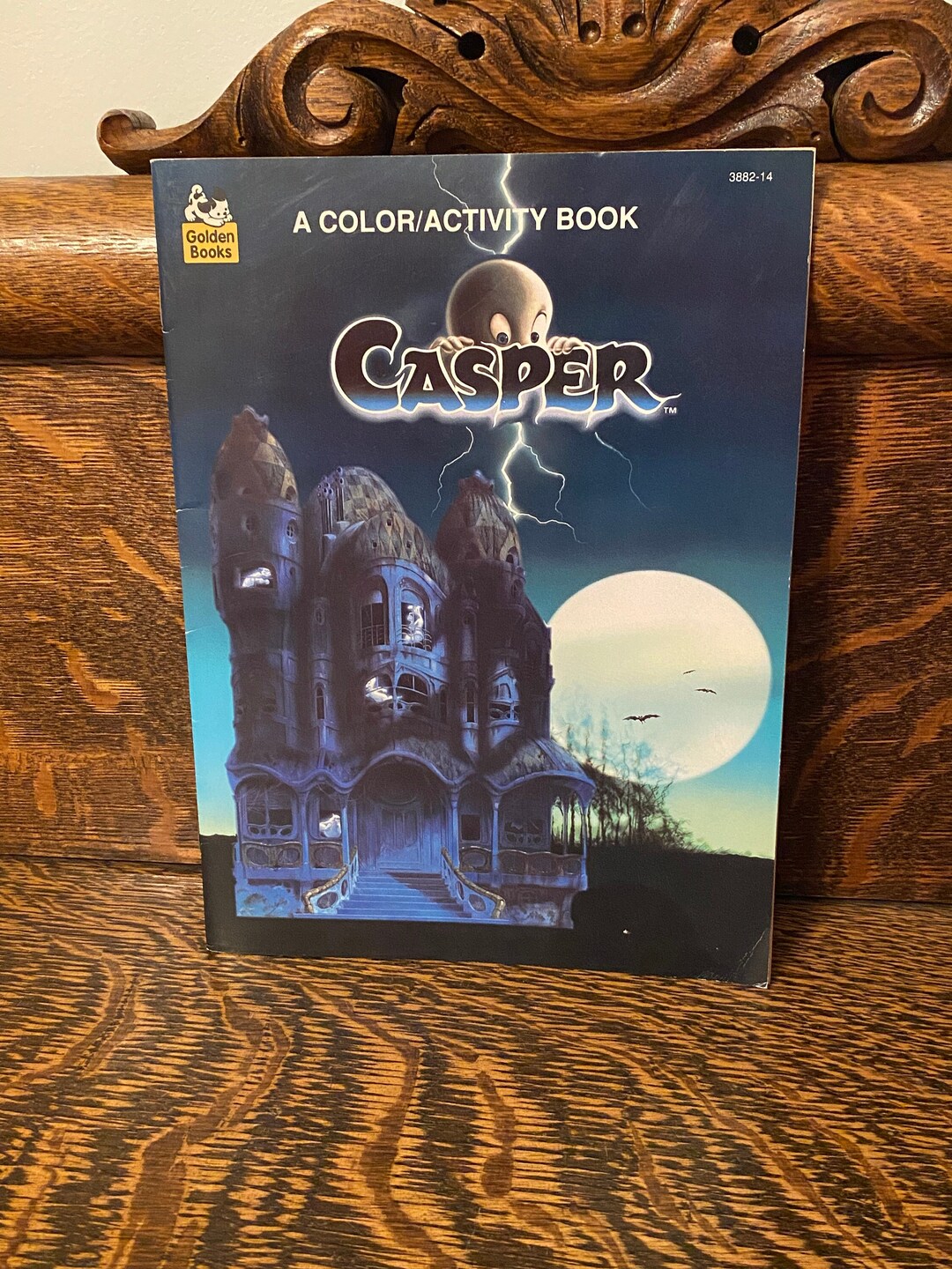 1995 Casper the Friendly Ghost Colouring Book Golden Book - Etsy