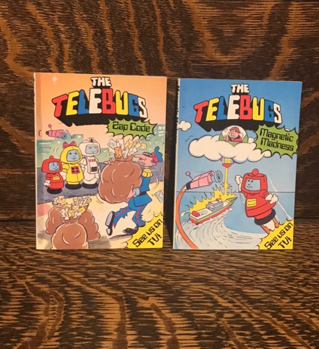 The Telebugs Rare 1986 Small Colour Illustrated Books Telebugs ...