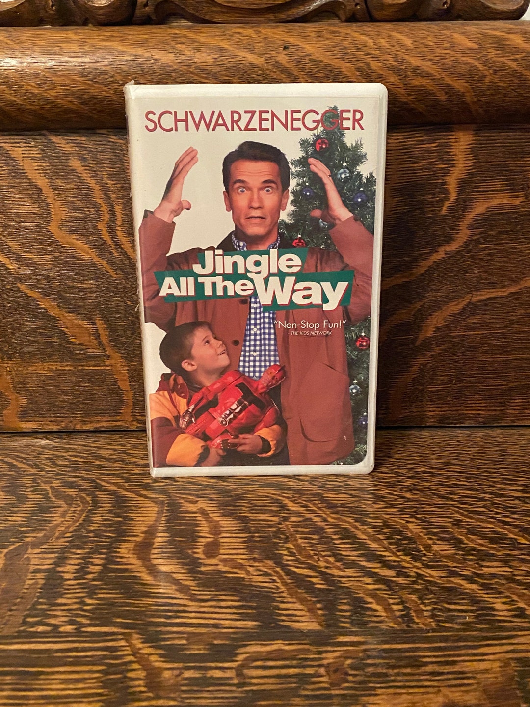 Sealed VHS Jingle All the Way Arnold Schwarzeneger Vintage Media - Etsy