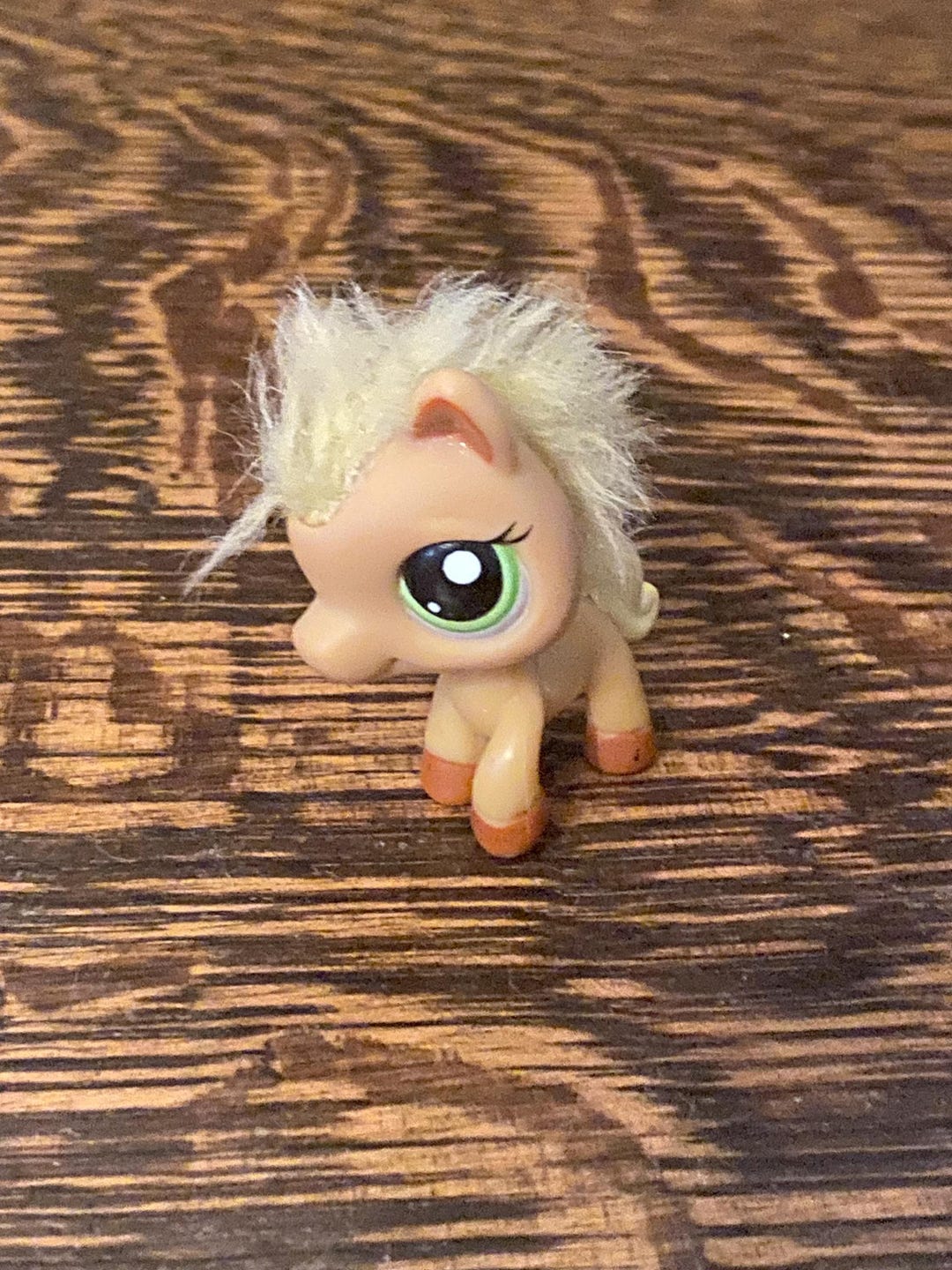 Littlest Pet Shop Fuzzy Mane Horse #2417 LPS Figure Hasbro - Etsy