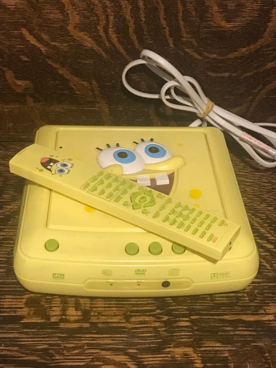 2005 Spongebob DVD Player With Original Remote Viacom - Etsy
