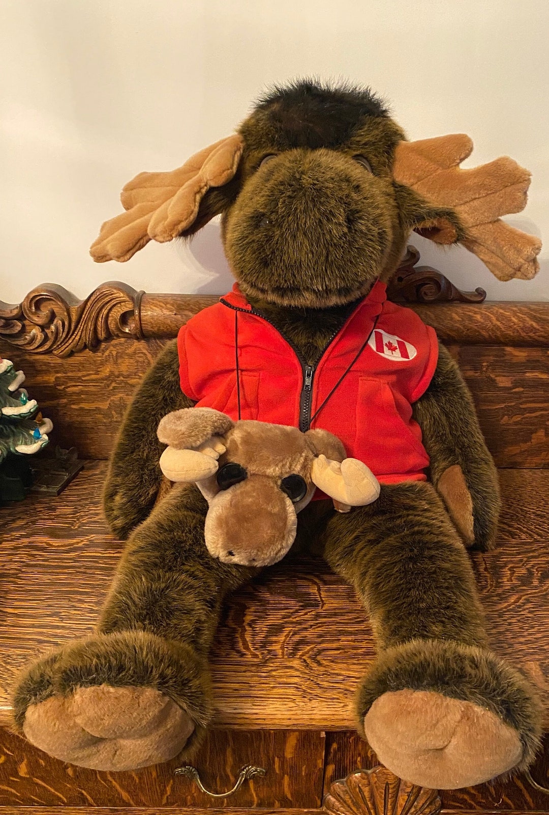 Rare Life Size Plush Moose Stuffed Animal House Canadian Plush House of ...