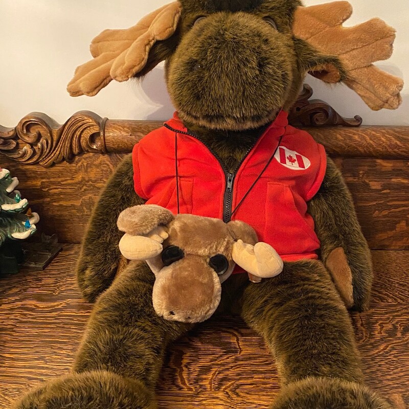 Stuffed Moose - Etsy