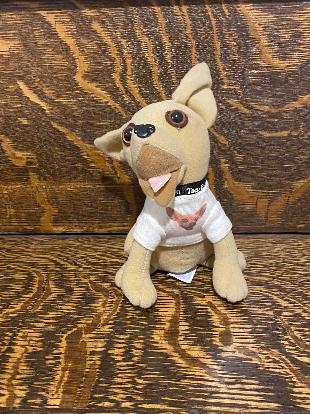 Retro Talking Taco Bell Chihuahua Mascot Dog Plush Toy Taco Bell ...