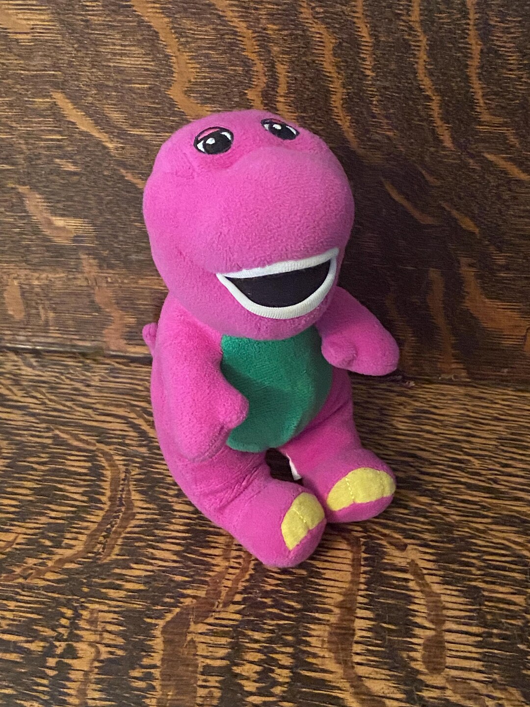 Barney the Dinosaur Small Barney Plush Toy the Purple Dinosaur - Etsy ...