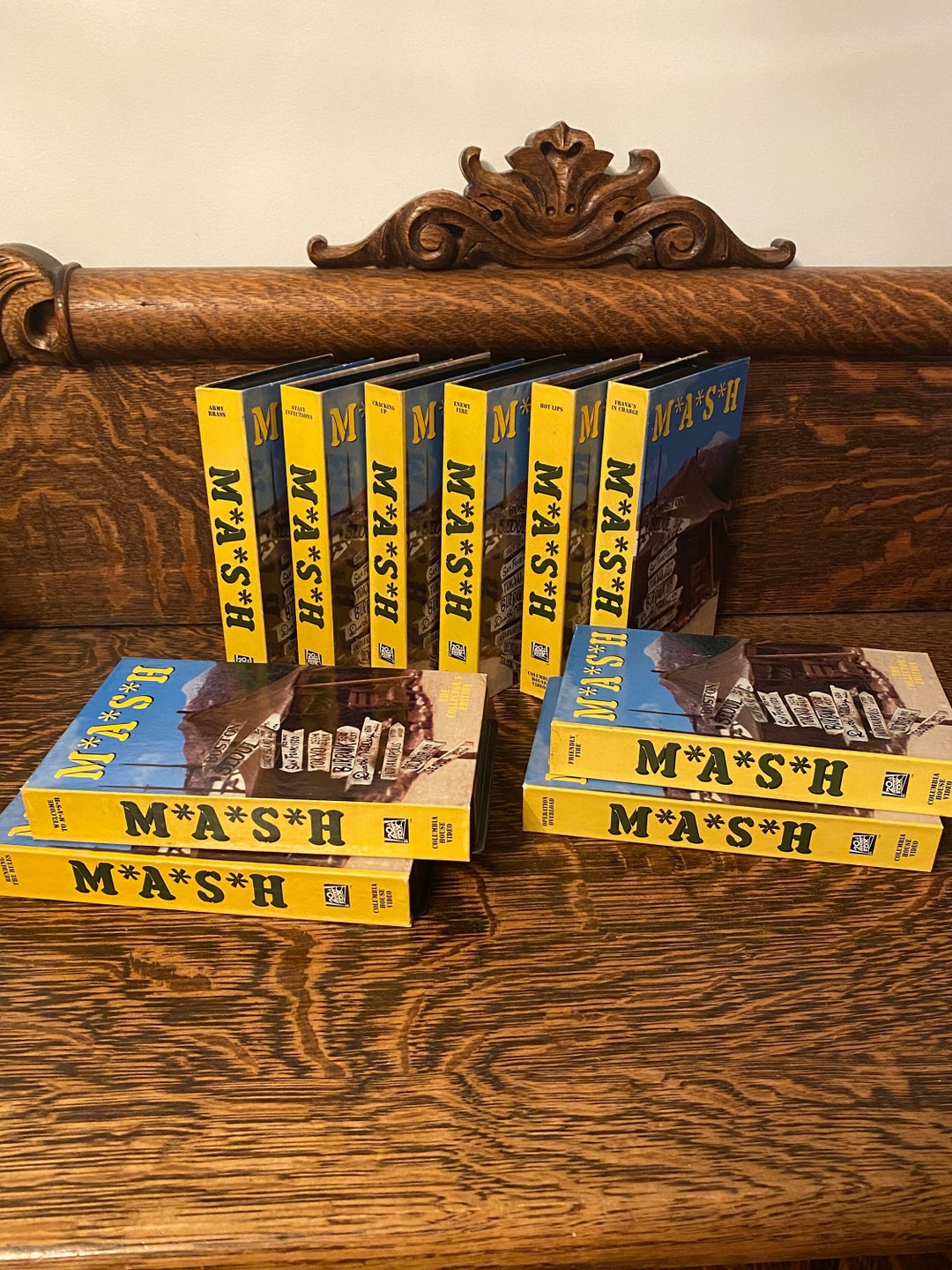 MASH VHS Collectors Edition Set of 10 VHS Tapes Vintage Television Show ...