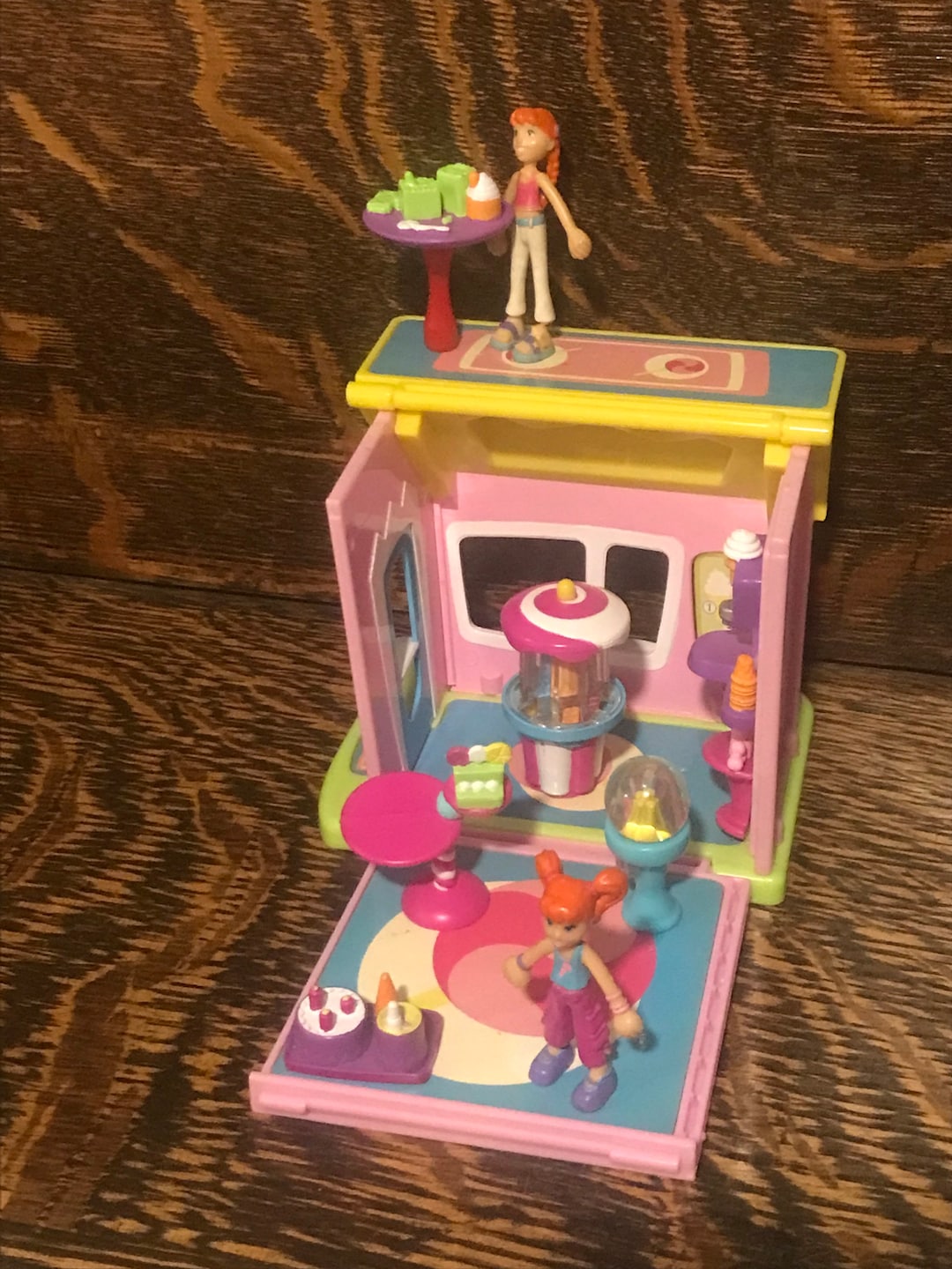 Polly Pocket Ice Cream Parlour Early 2000s Mattel Magnetic - Etsy