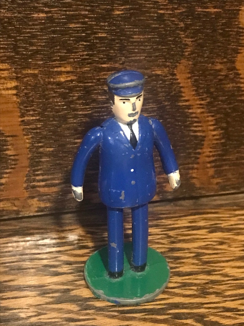 1990 Thomas the Tank Engine Die Cast Conductor Figure ERTL - Etsy
