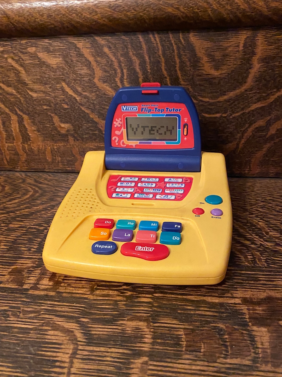Vtech 90’s Flip Top Tutor Smart Start Laptop Educational Learning Toy ...