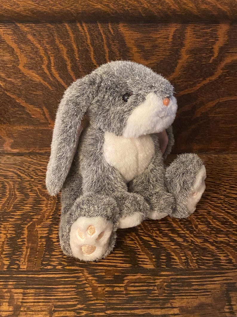 Vintage Russ Caress Soft Pets “bouncy” Bunny Rabbit Plush - Gift for ...