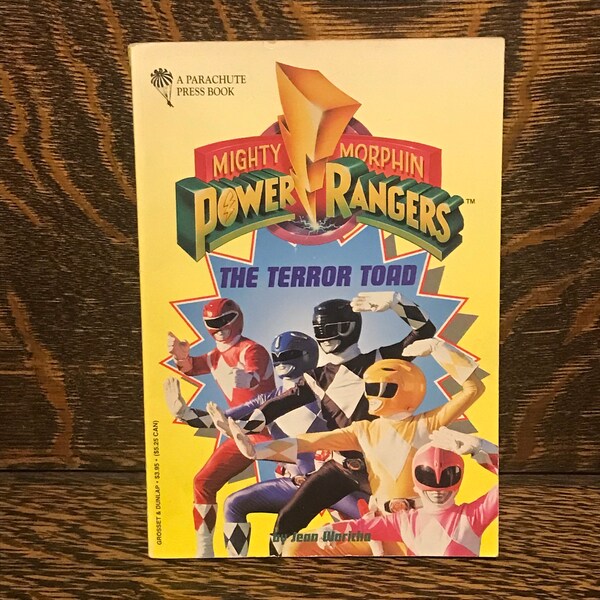 Power Rangers Book - Etsy