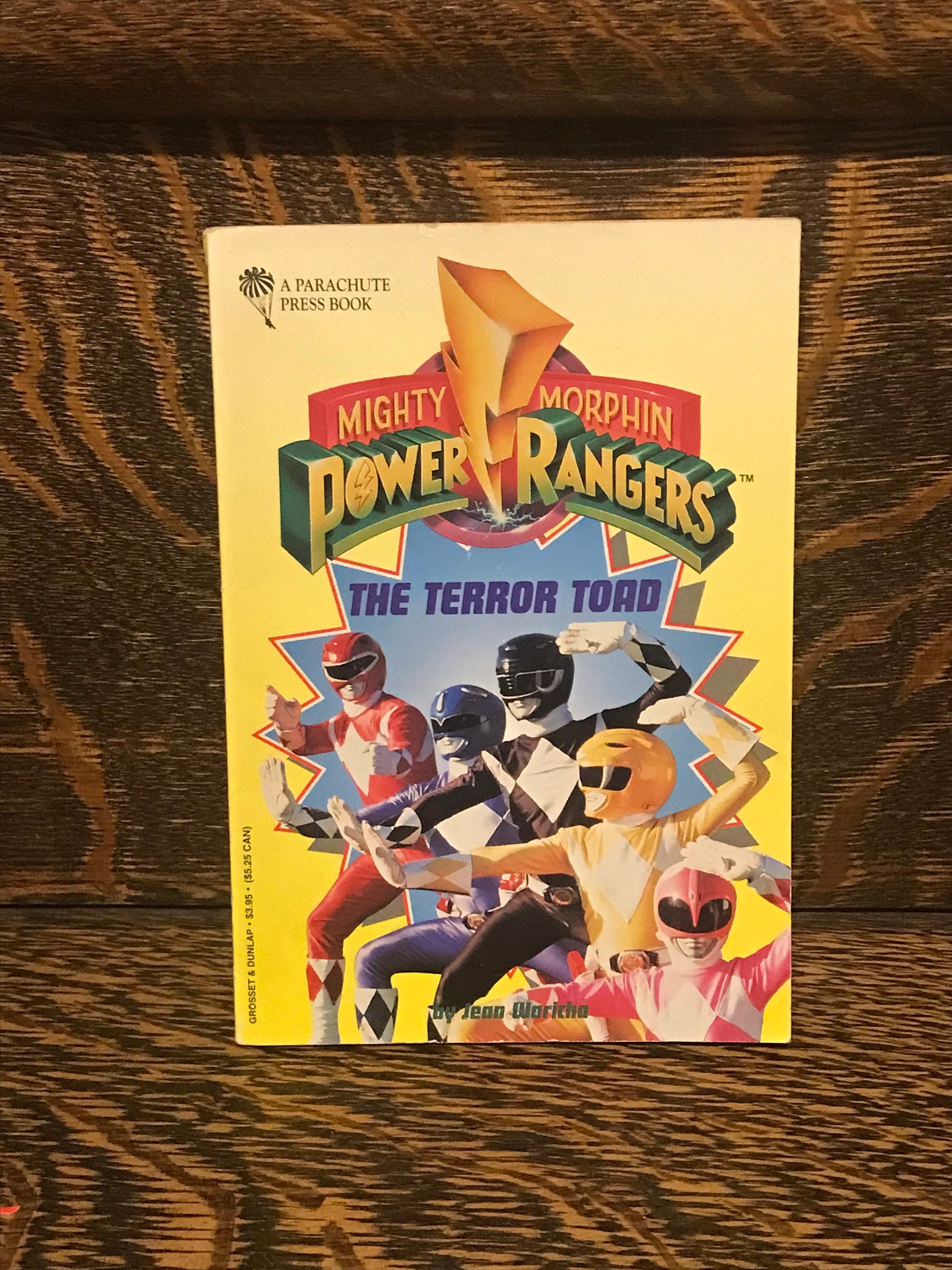 Vintage Power Rangers Book 1994 Seban Mighty Morphin Power - Etsy