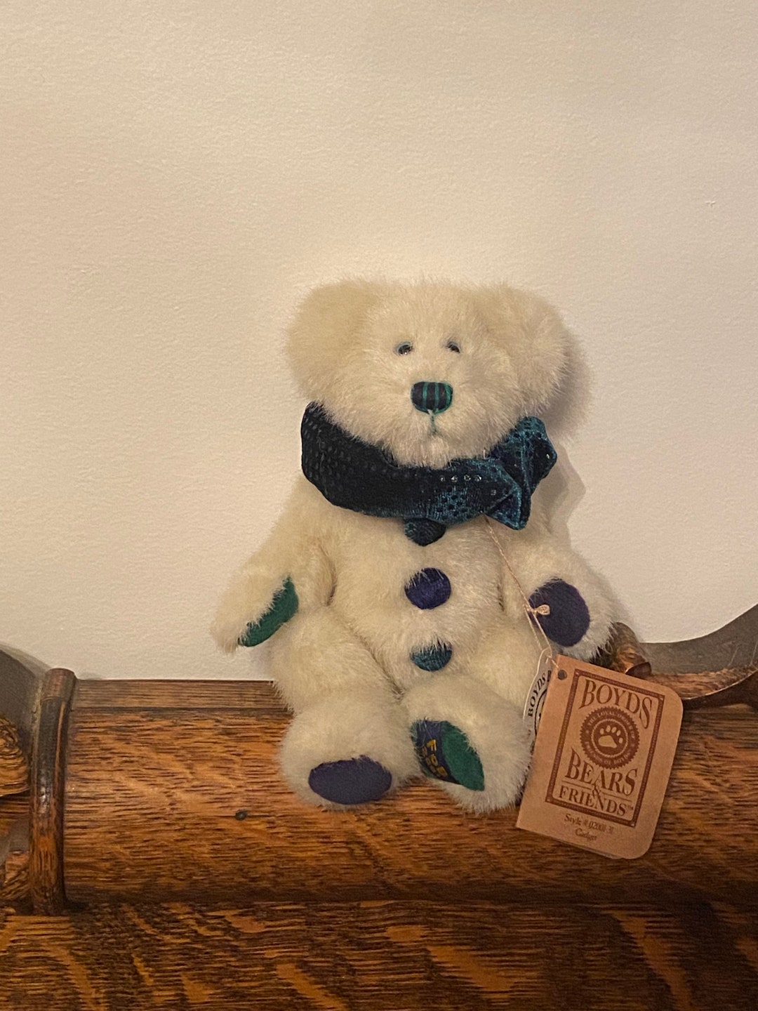 Vintage Boyds Bear “gadget” Clown Jester Plush Teddy Bear 2001 F.O.B - Etsy