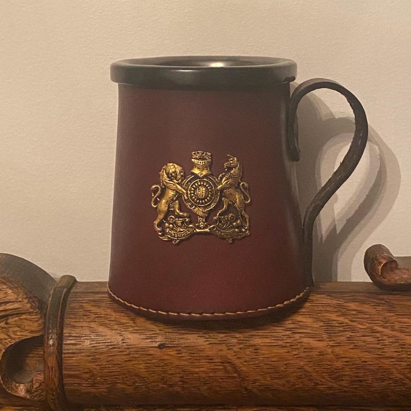 Leather Tankard - Etsy