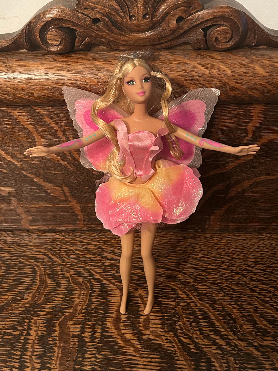 Barbie Fairytopia Elina Doll Mattel 2004 Light up Fibre Optic Wings - Etsy