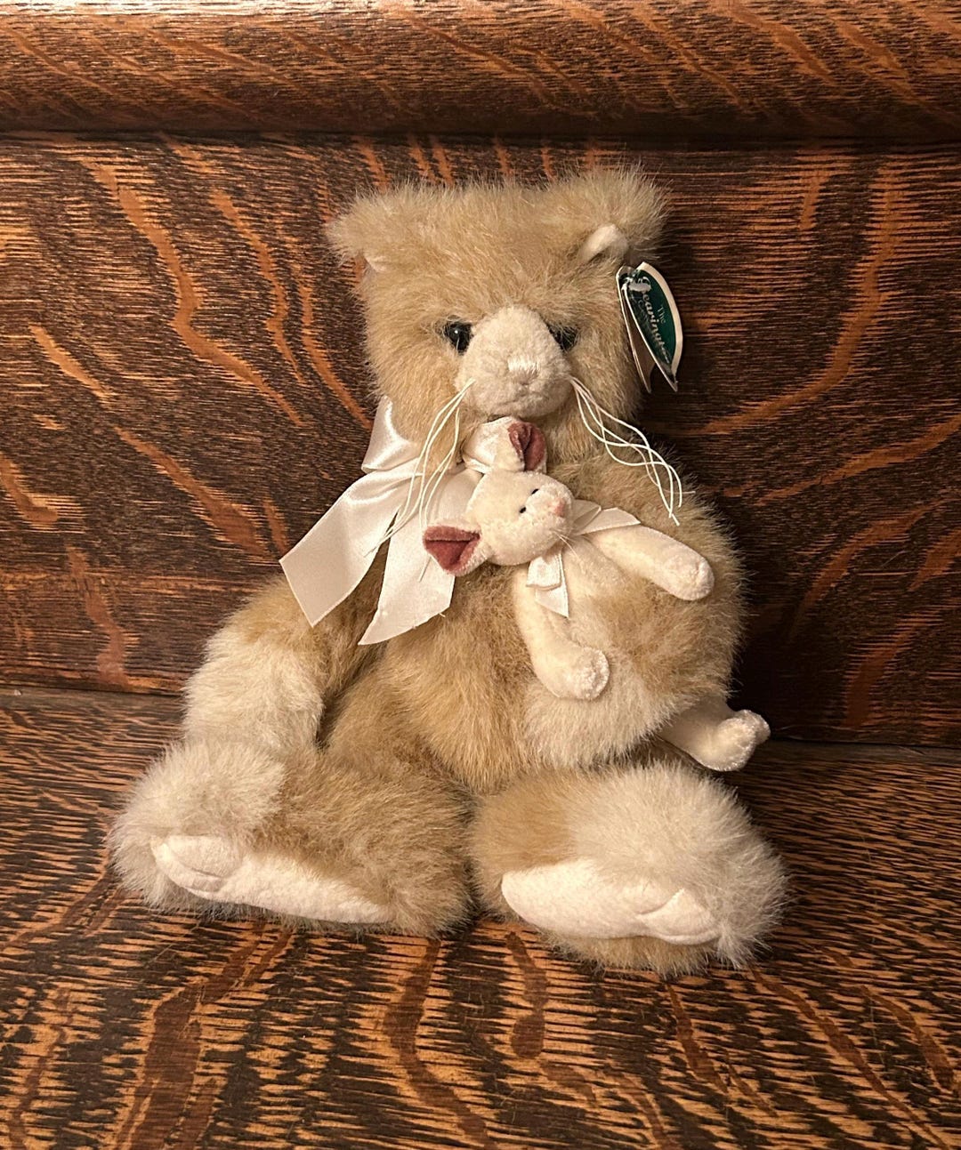 Vintage the Bearington Collection Mouse & Trapper Plush Cat and Mouse ...