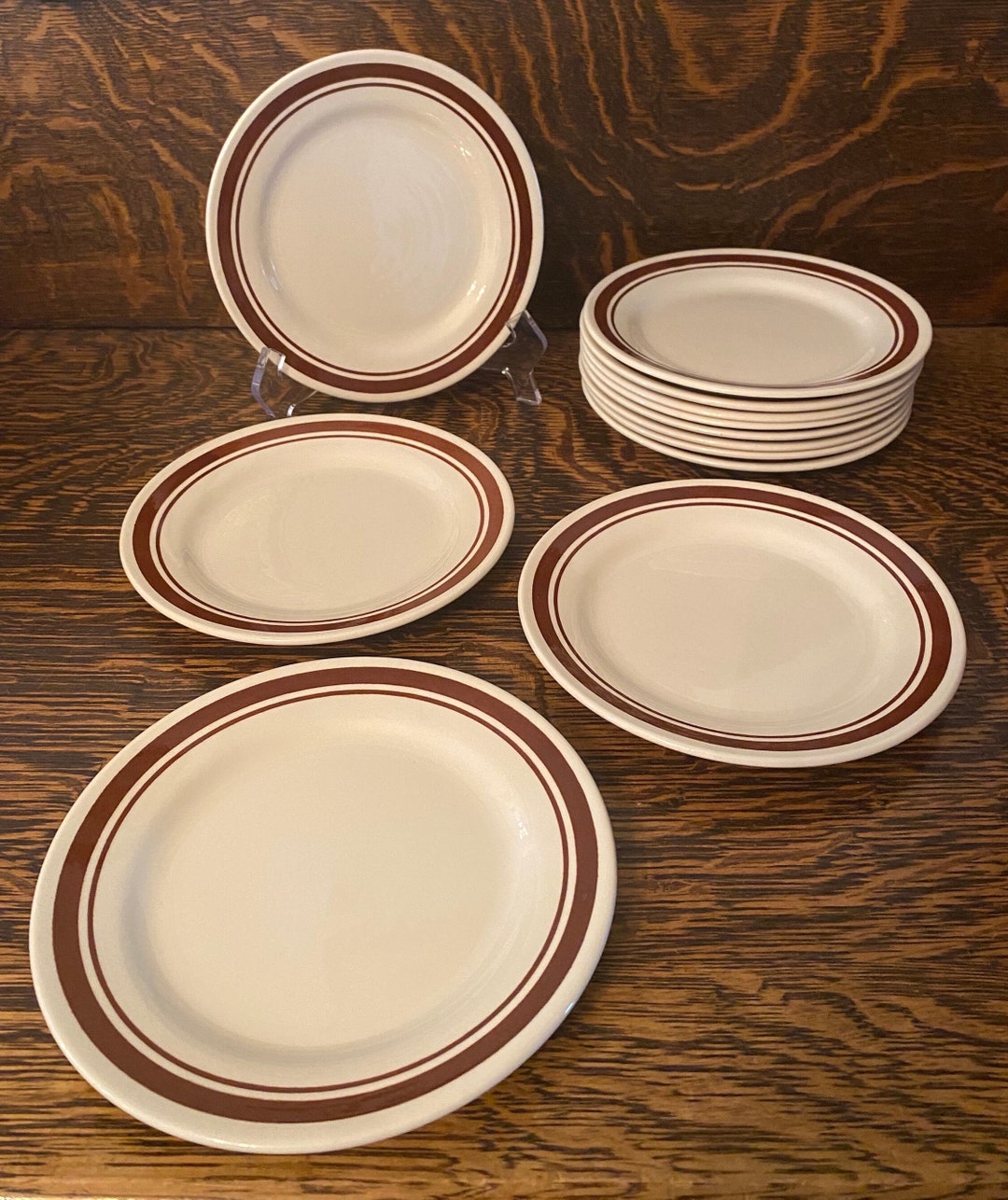 Vintage Oxford Dinner Plates Oxford Brazil 7.5” Plates Set of 12 #5801 ...