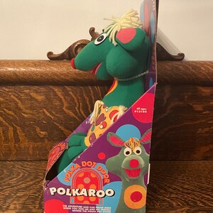 1994 Irwin Polkaroo Plush NIB Polka Dot Door Rare Toy - Etsy