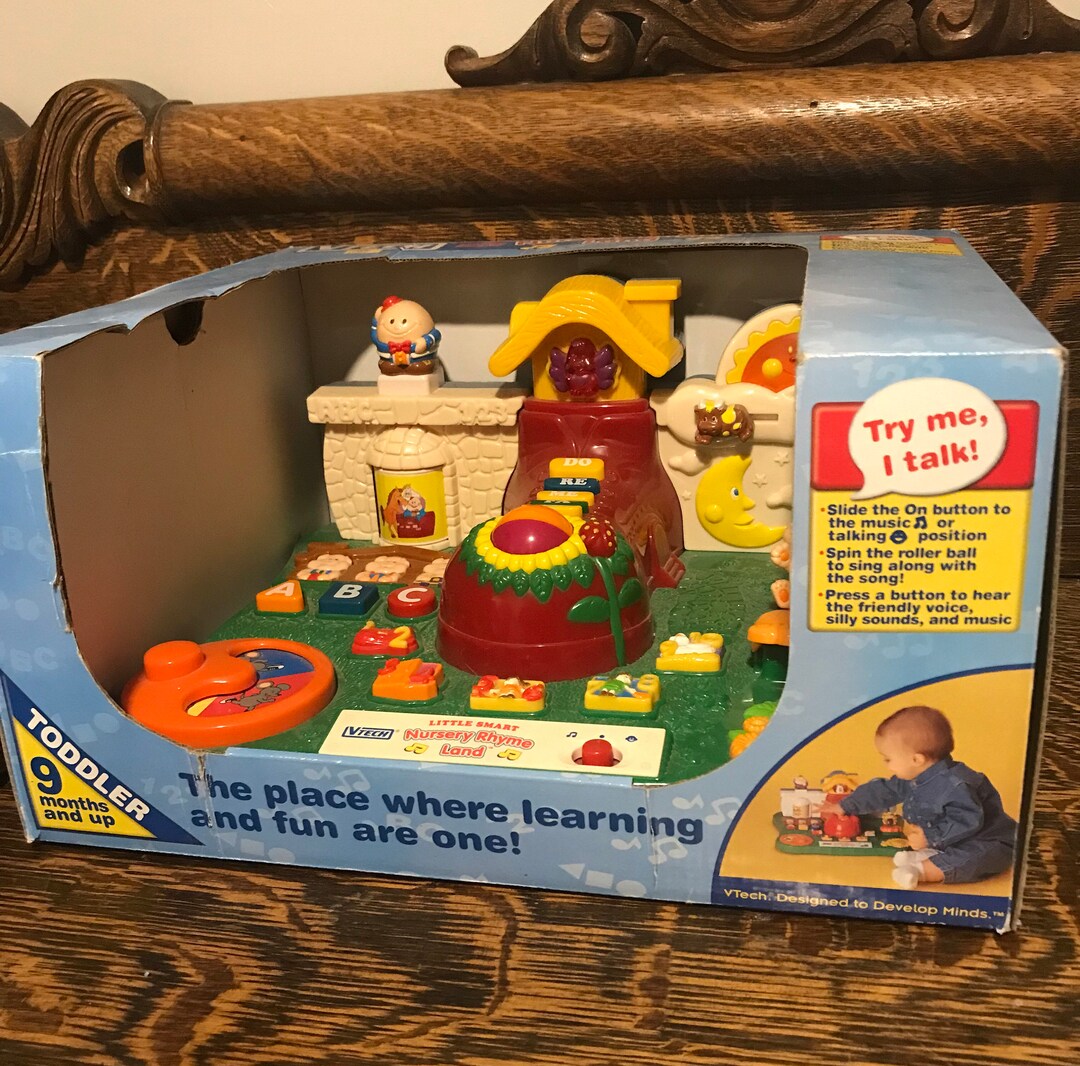 Vintage Vtech Little Smart Nursery Rhyme Land Electronic Retro - Etsy