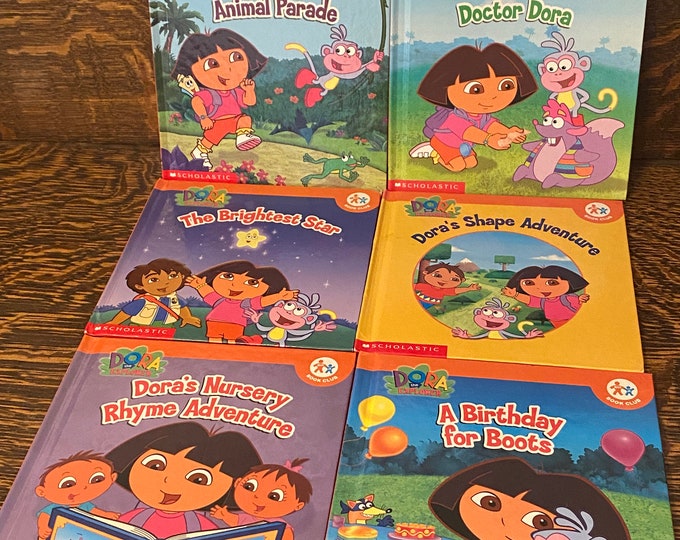Dora the Explorer Books Nick JR 2003-2005 Dora Book Set - Etsy