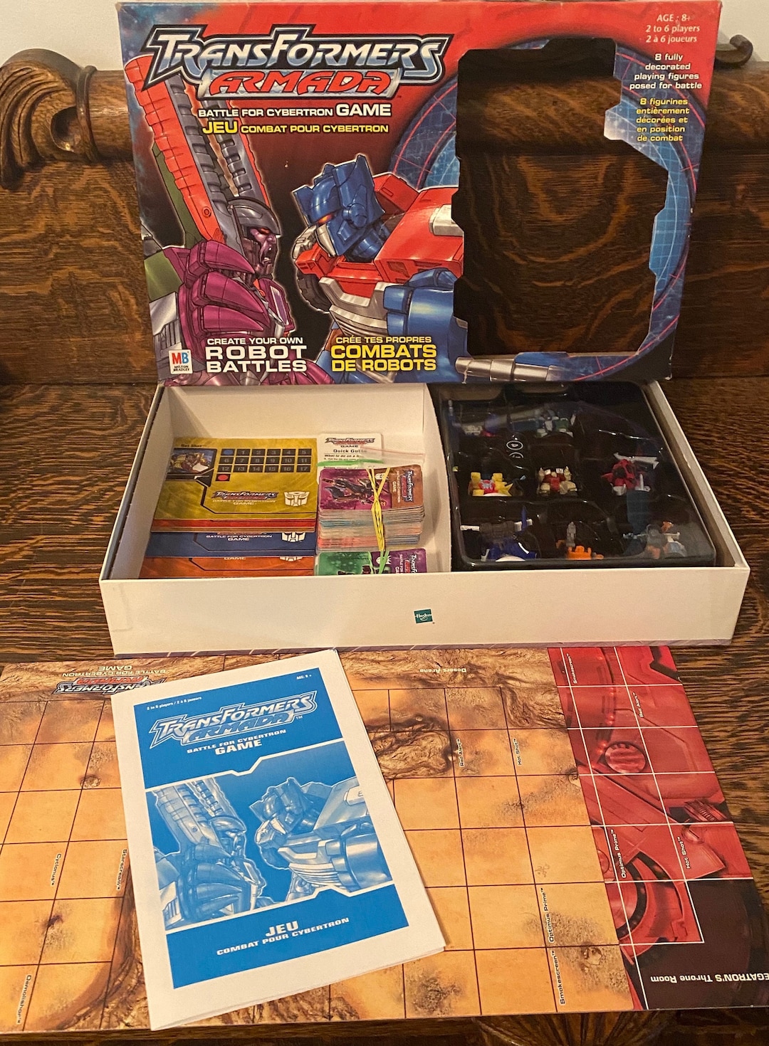 Vintage Transformers Armada Board Game 2003 Transformers Armada Battle ...